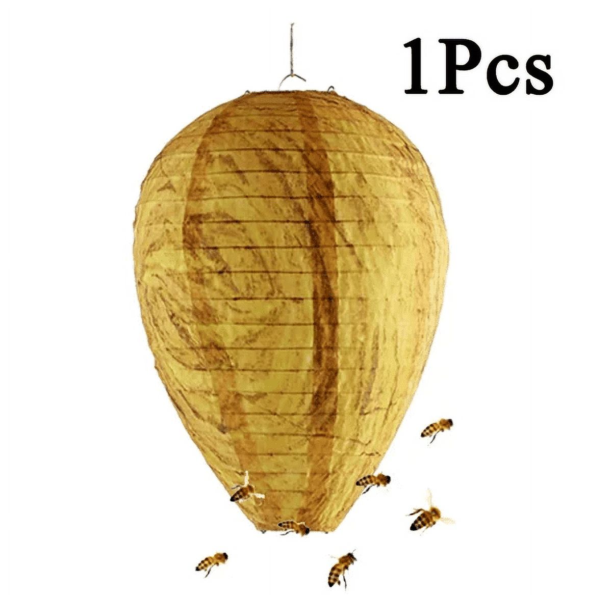 4 Pack QingY Fake Wasp Nest Decoys, Waterproof Bee & Yellow Jacket ...