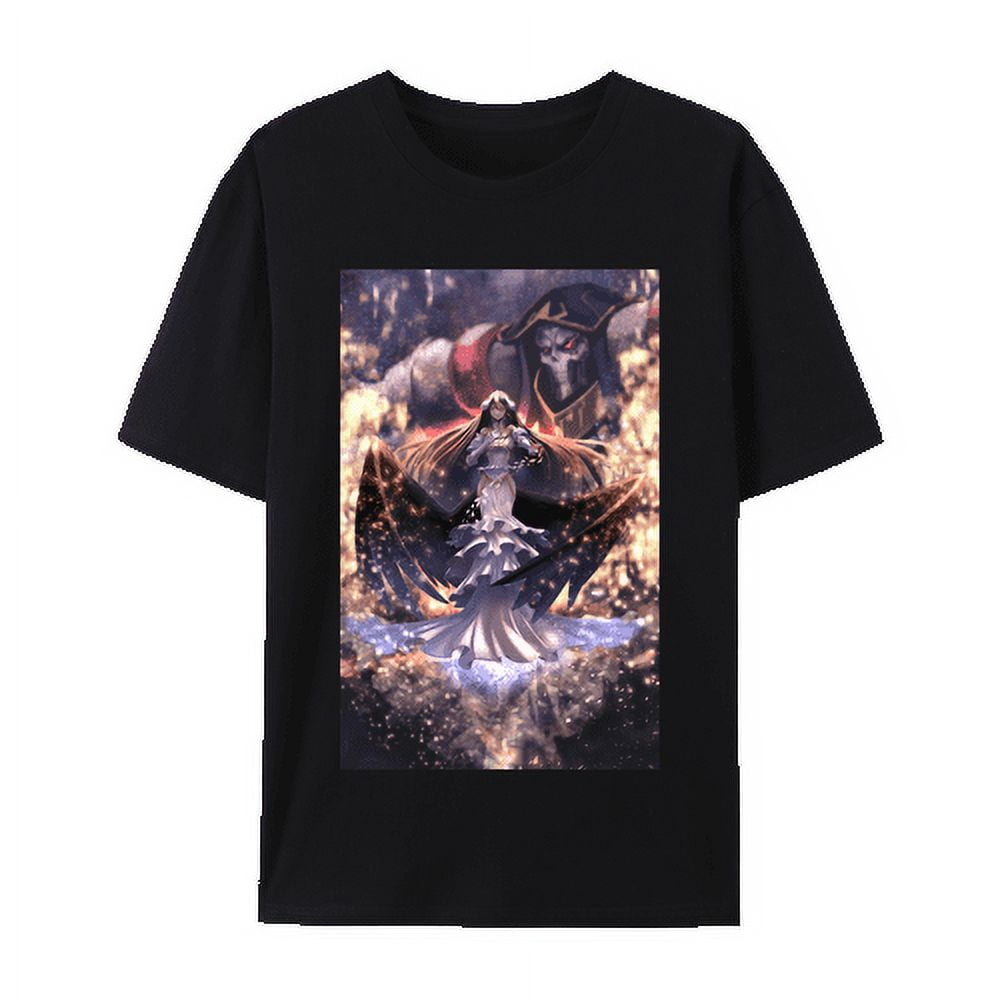 QingYee Japanese Anime Unisex Overlord Ainz Ooal Gown Graphic Cotton ...