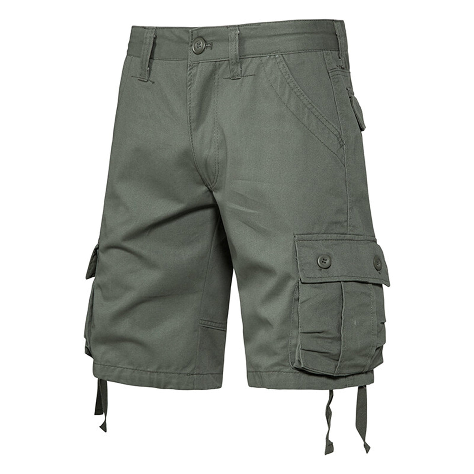 QingYiHua Men's Cargo Shorts on Clearance Men's Athletic Hiking Shorts ...