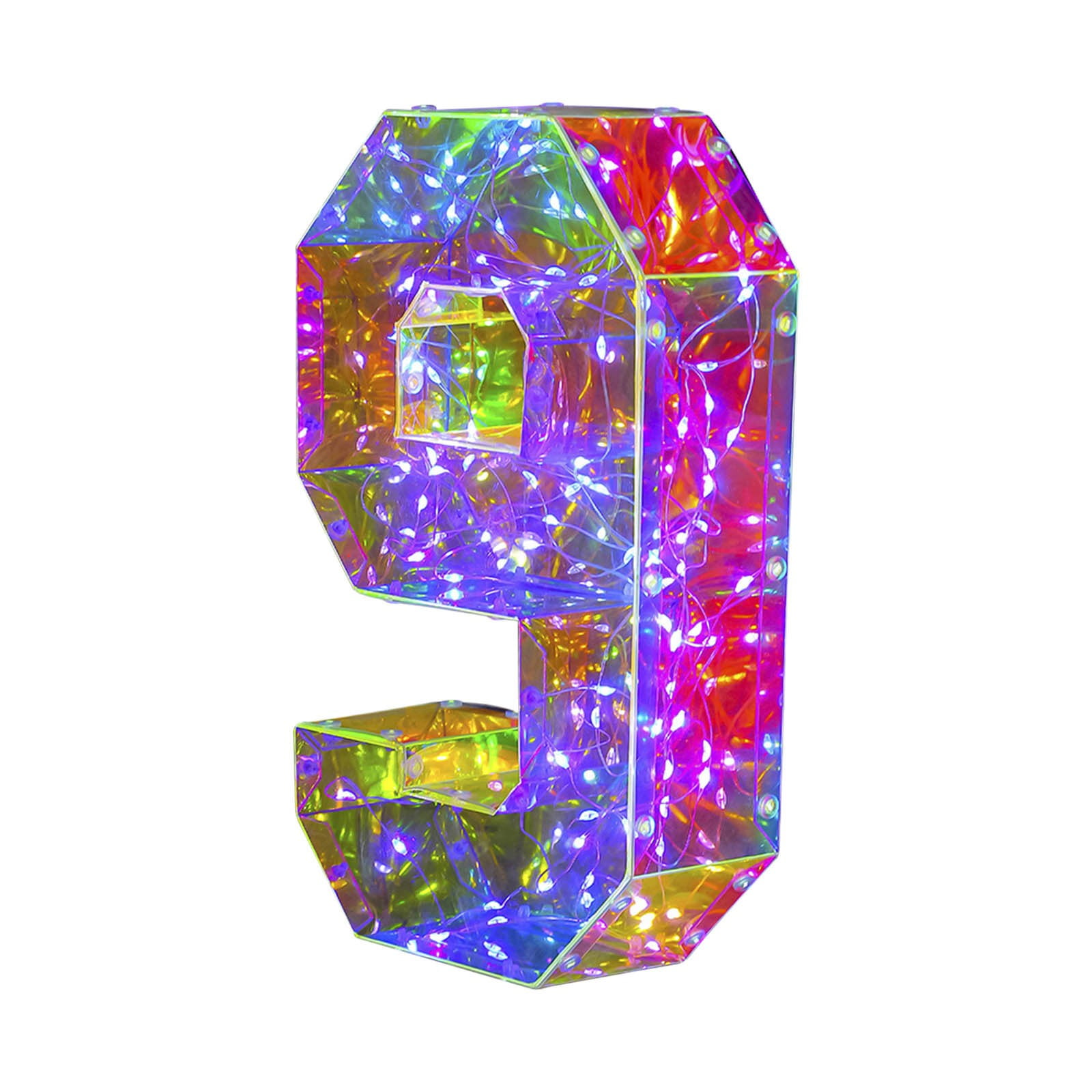 Isvgxsz Christmas 120LED Marquee Light Up Numbers, Marquee Numbers Sign ...
