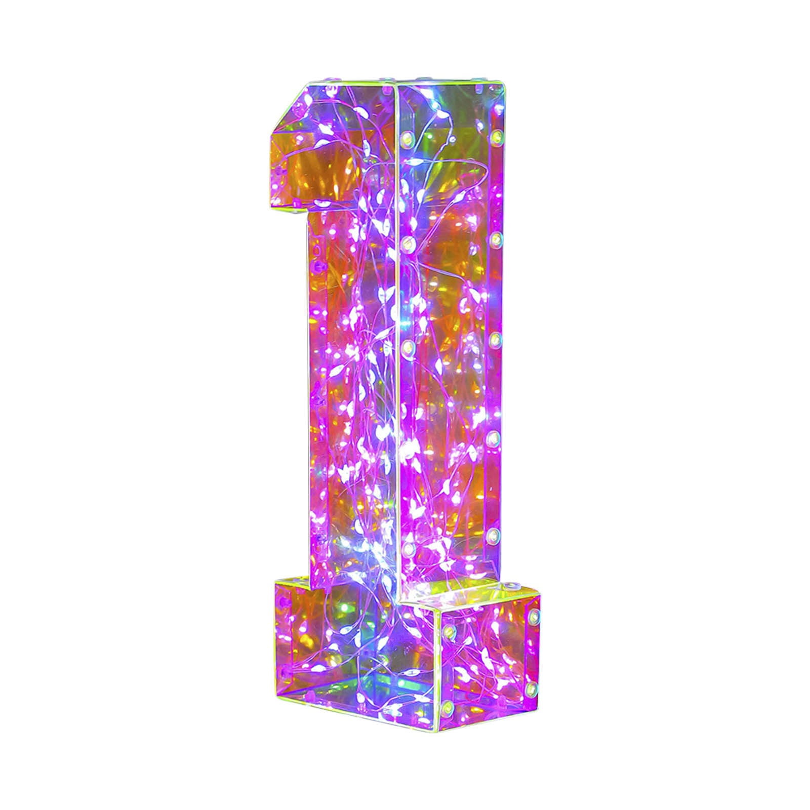 Isvgxsz Christmas 120LED Marquee Light Up Numbers, Marquee Numbers Sign ...