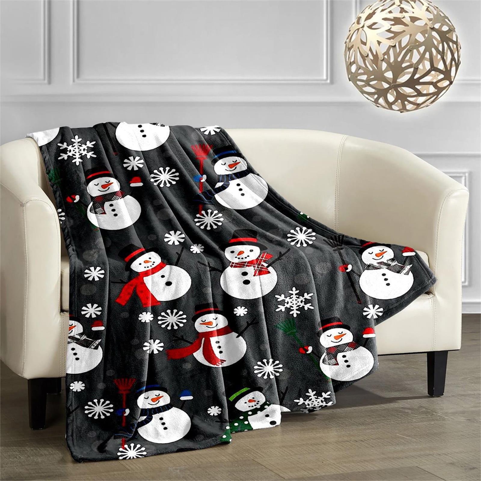Isvgxsz Christmas Throw Blankets, Santa Claus Merry Christmas Tree Soft ...
