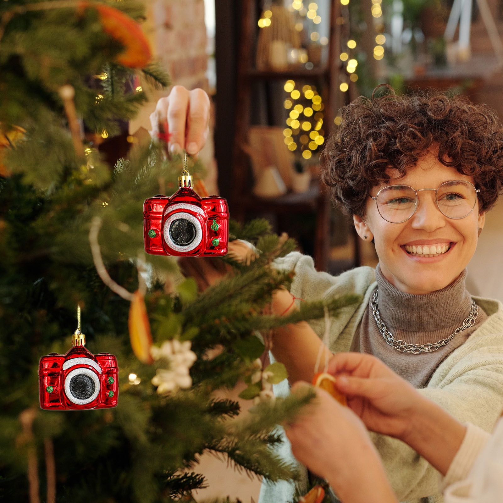 Isvgxsz Christmas Tree Hanging Ornaments Christmas Vintage Vintage ...