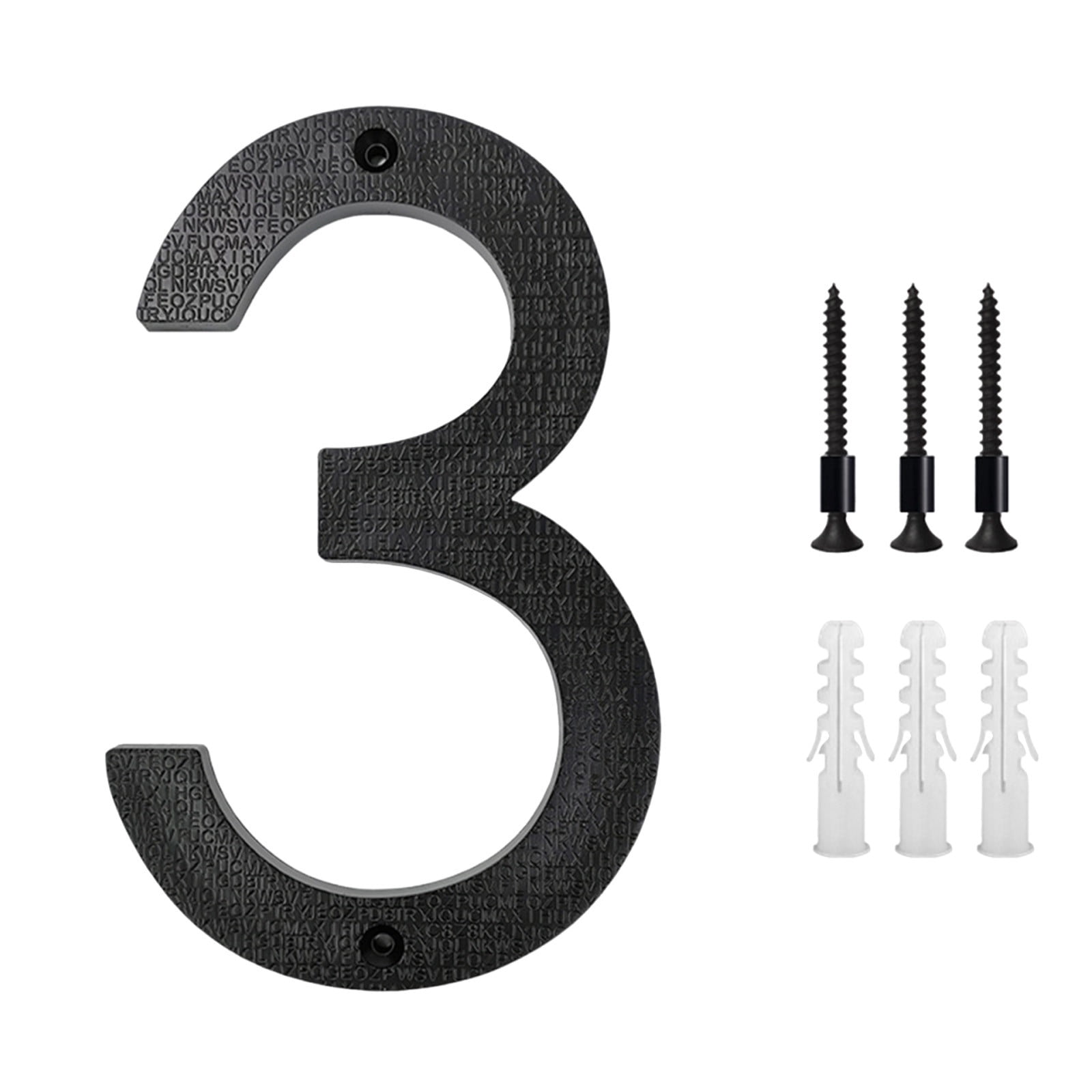 Isvgxsz 5 Inches Floating House Numbers, Modern House Numbers for ...
