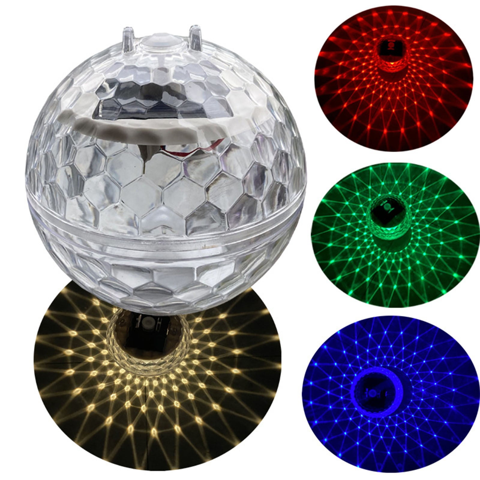 Isvgxsz Floating Pool Lights Inflatable Waterproof Solar Glow Globe ...