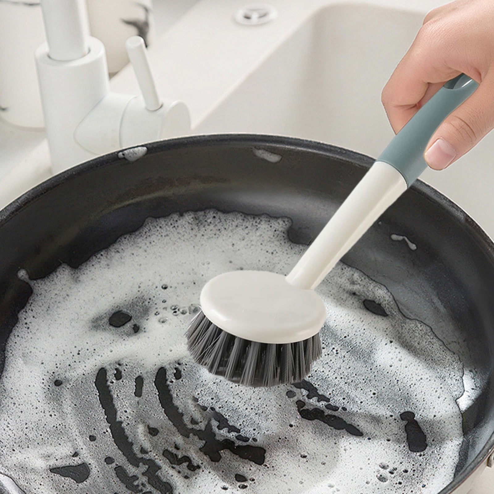 Isvgxsz Clearance Kitchen Scrub Brush, Angle Cleaning Brush, Right ...