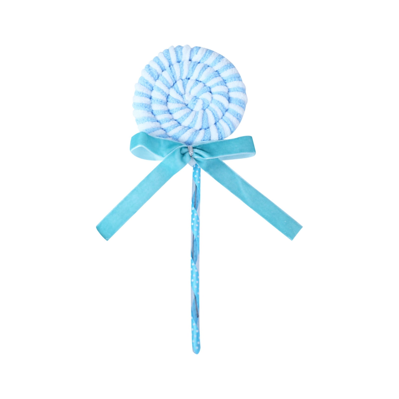 Isvgxsz Mini Rainbow Swirl Lollipop Mix Colors Tiny 3D Lollipop Candy ...