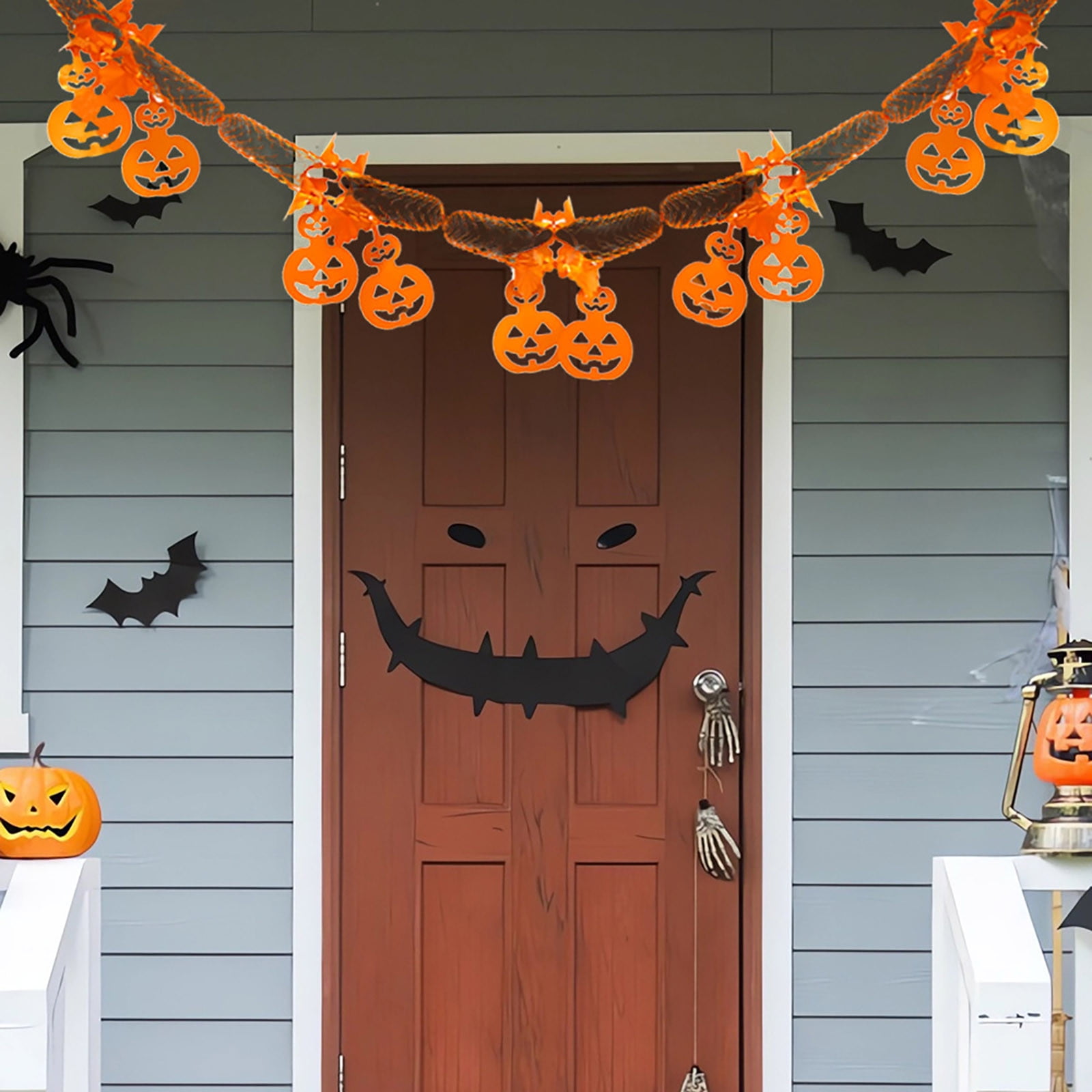 Isvgxsz Outdoor Halloween Ghost Decorations Tree Hanging Windsock ...