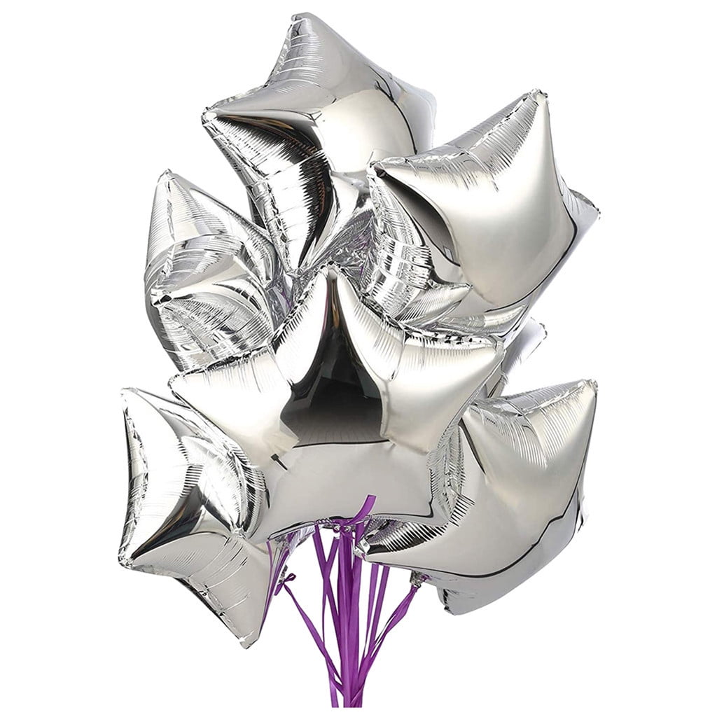 Isvgxsz Foil Balloons, 18 Inch Star Balloons, Heart Balloons, Balloons ...