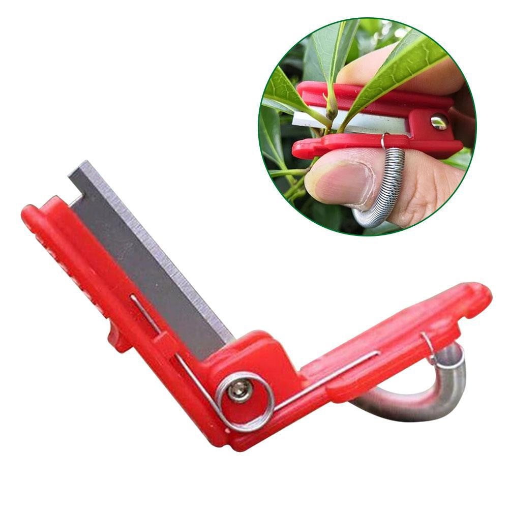 Isvgxsz Garden Herb Snips Bonsai Pruning Scissors Gardening Thumb Knife ...