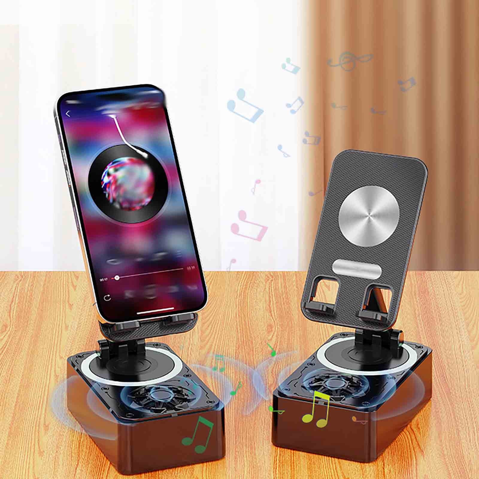 Isvgxsz Gifts for Men Women,Phone Stand with Bluetooth Speaker,Gift for ...