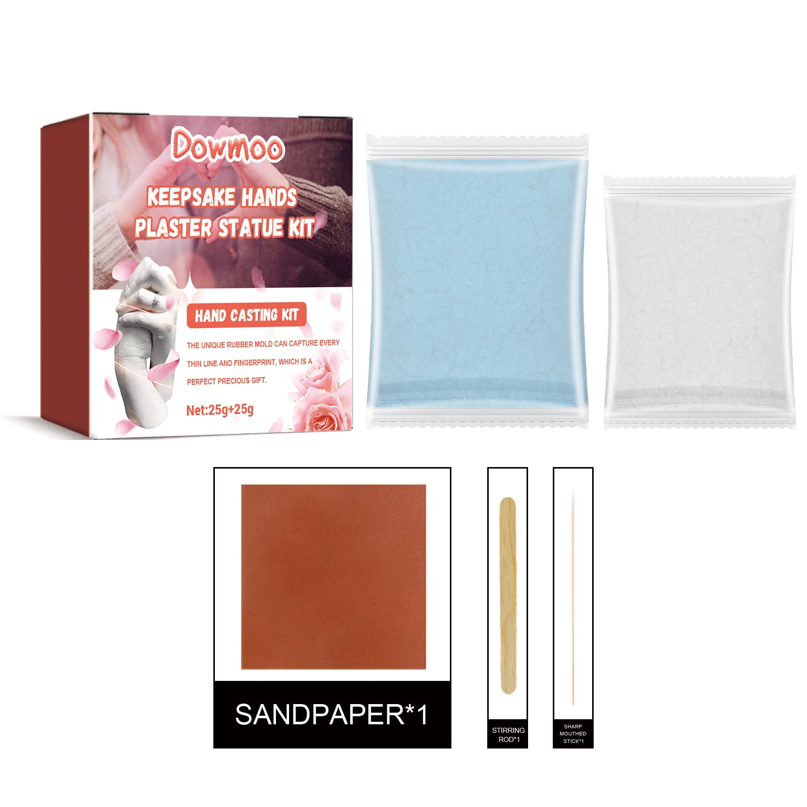 Isvgxsz Hand Casting Kit, Couples with Practice Kit, Hand Mold Kit for ...