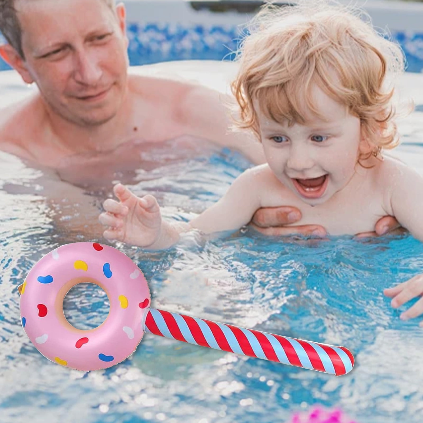 Isvgxsz Inflatable Donut Lollipop Assorted Inflatable Donut Shaped ...