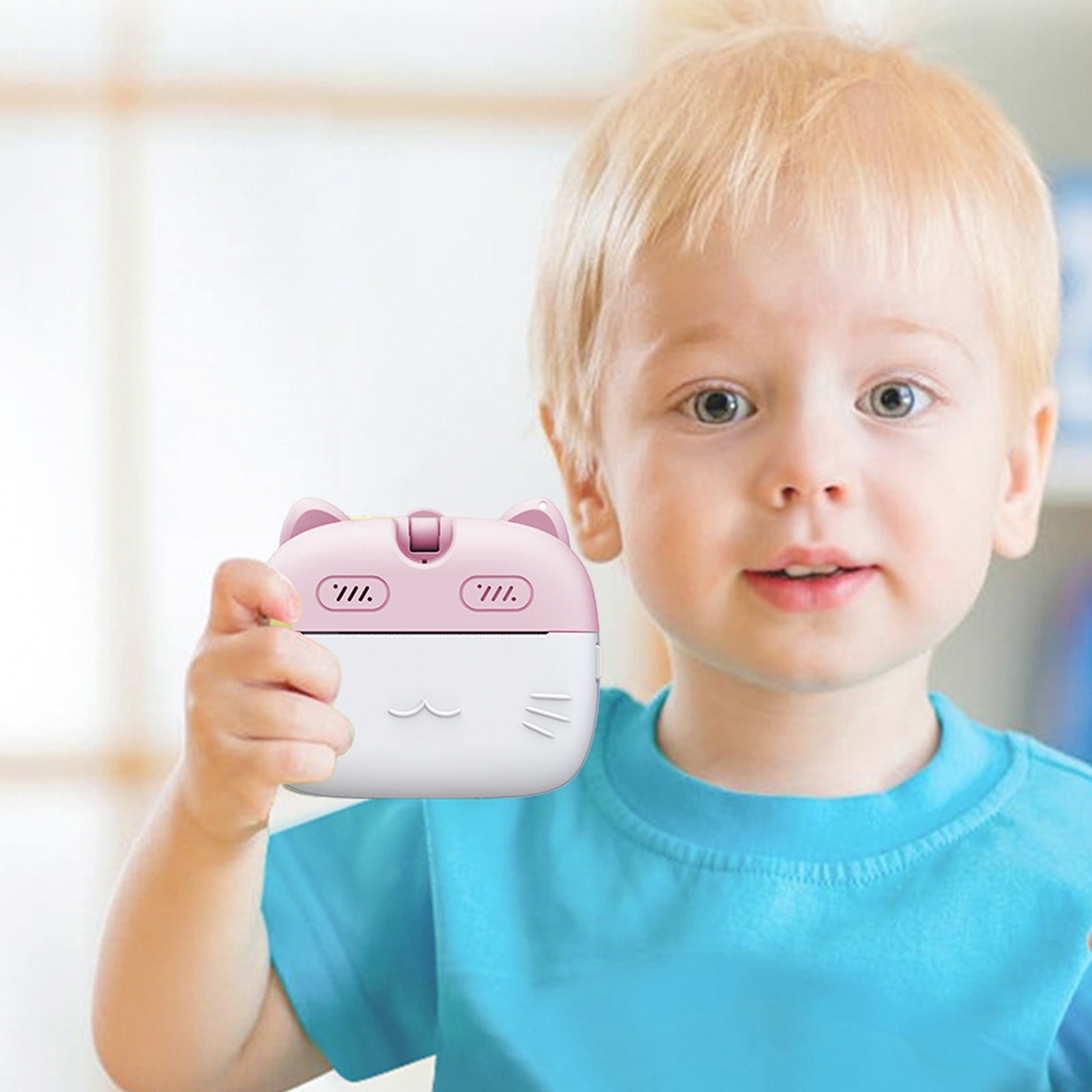 Isvgxsz Instant Print Camera for Kids - 1080P HD, 3 Rolls Print Paper ...