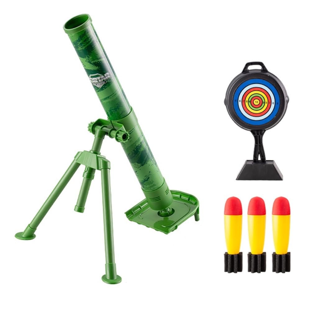 Isvgxsz Mortar Launcher Playset for Kids 6-12 Years Old, Soft Foam ...