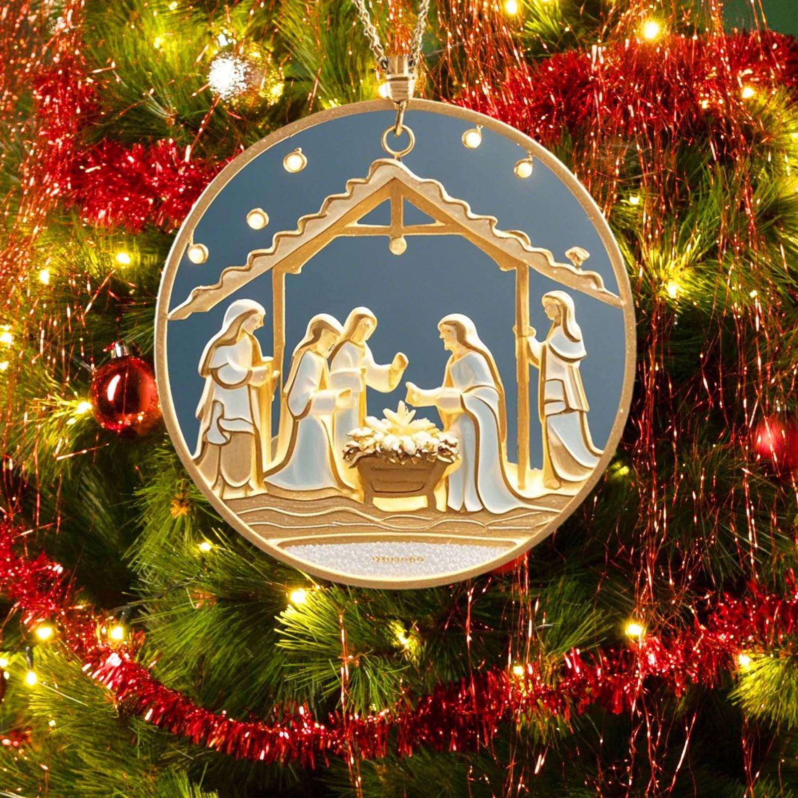 Isvgxsz Nativity Ornaments for Christmas Tree - Catholic Christian ...