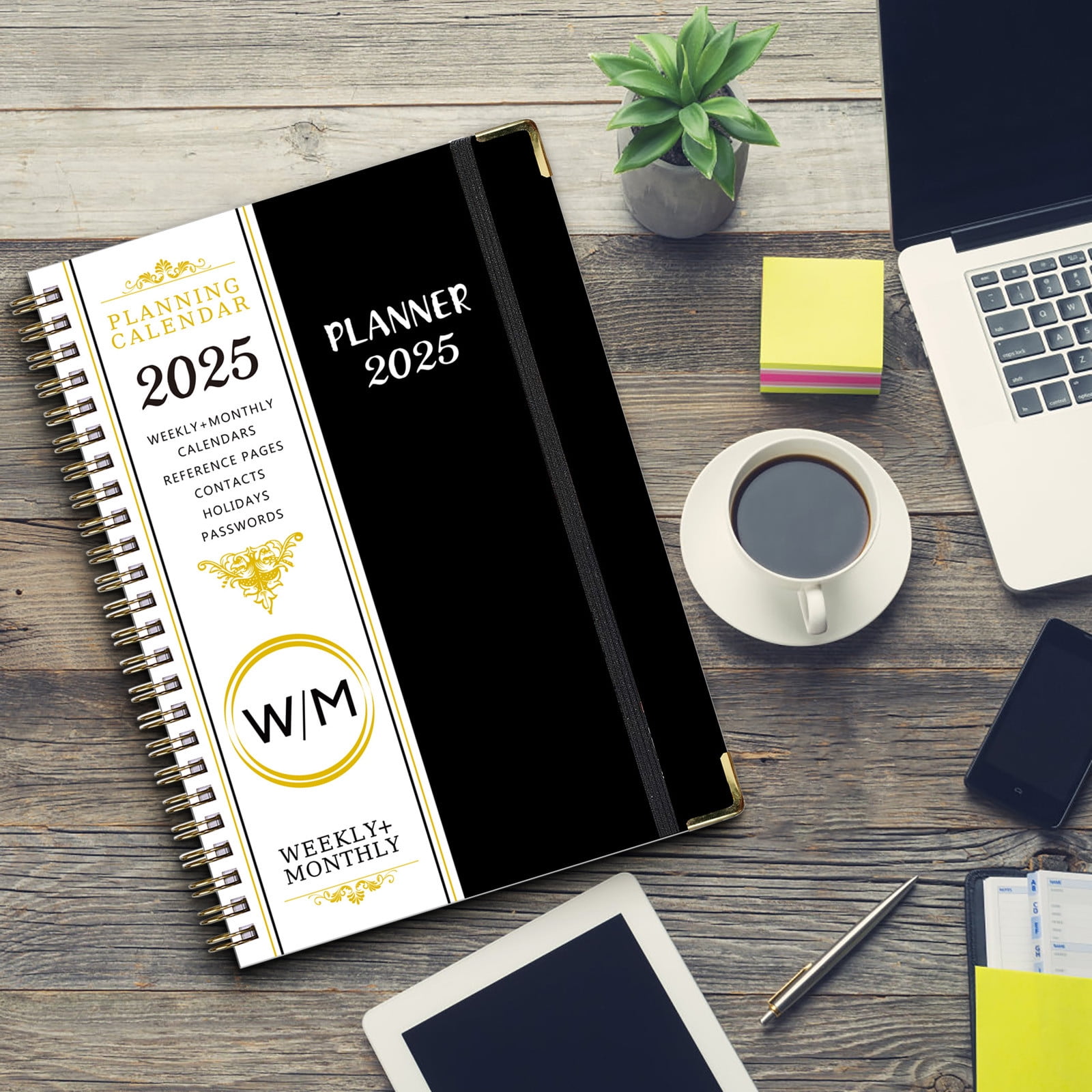 Isvgxsz Planner 2025 - A5 Weekly & Monthly Planner Spiral Bound ...