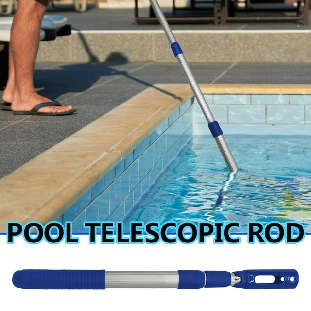 Isvgxsz Pool Pole - Professional 2.95 FeetTelescoping Swimming Pool ...