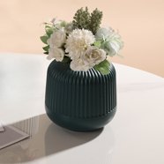 Hinzonek Ceramic Vase Set, Small Decorative Vases for Modern Boho Decor ...