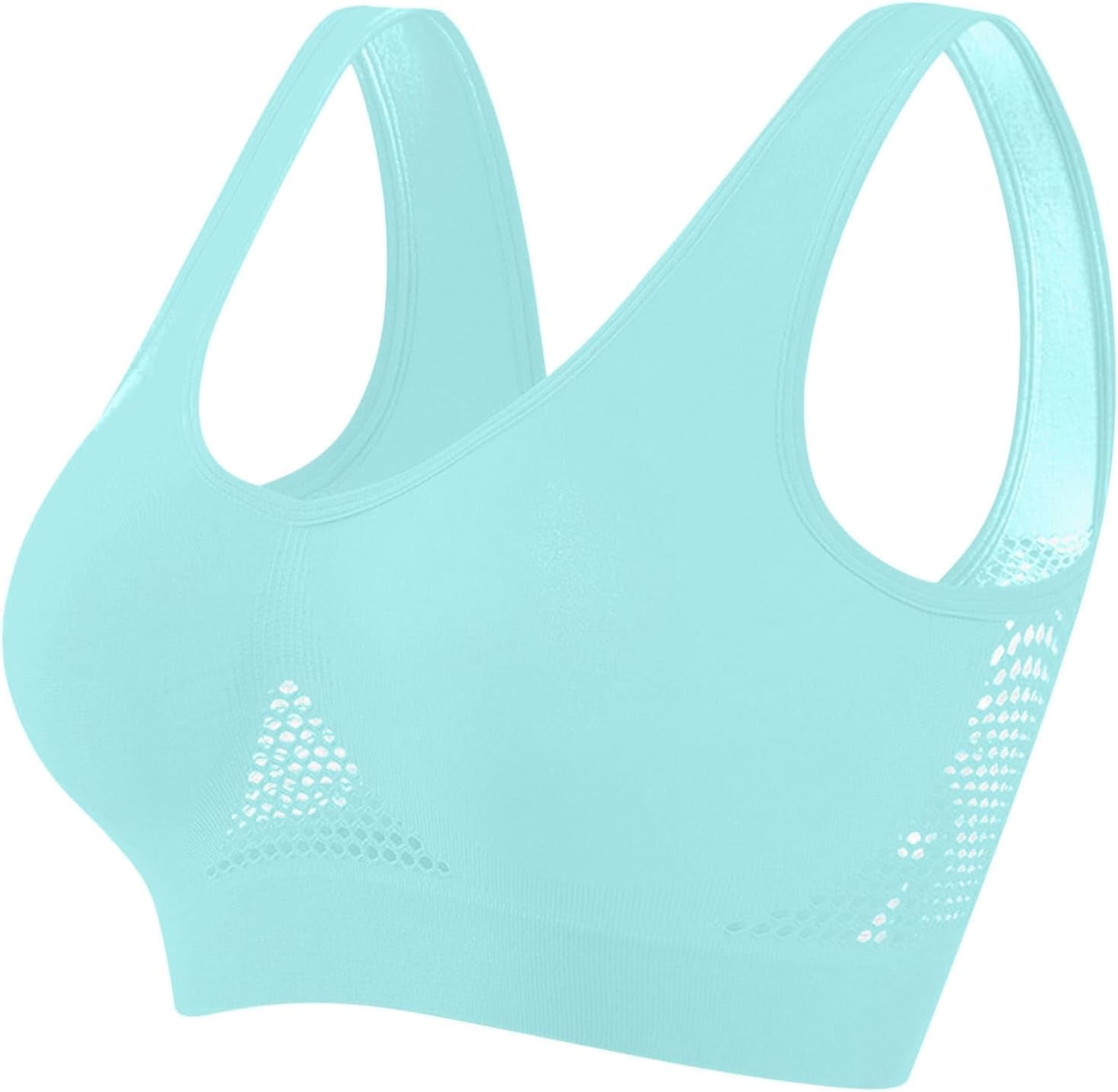 Qingq Visulong Breathable Cool Liftup Air Bra, Breathable Anti Sagging ...