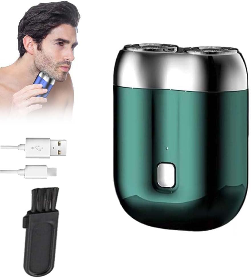 Qingshang 2024 New Upgrade Pocket Shaver, Model Rechargeable Dual-Head ...