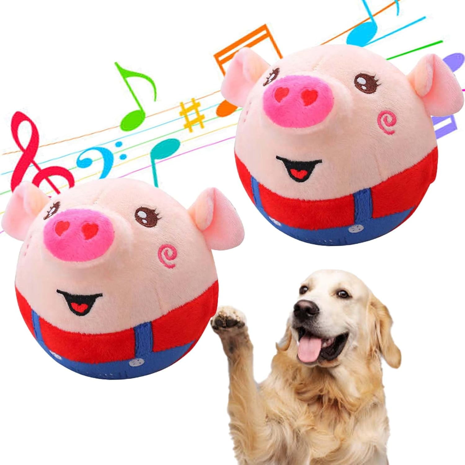 Qingshang Bouncing Piggy,Bouncing Piggy Dog Toy,Bouncing Piggy ...