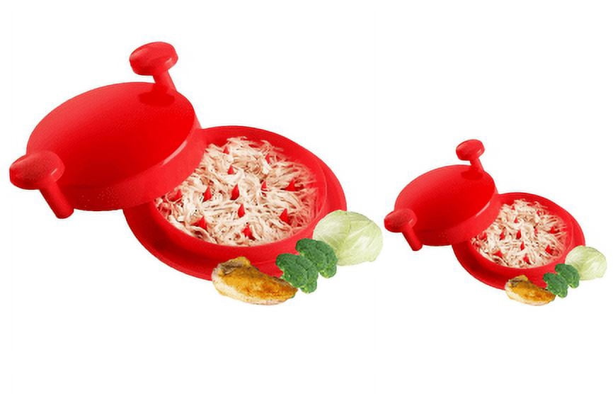 Qingshang Chicken Shredder Tool with Handles and Non-Skid Base for Meat ...