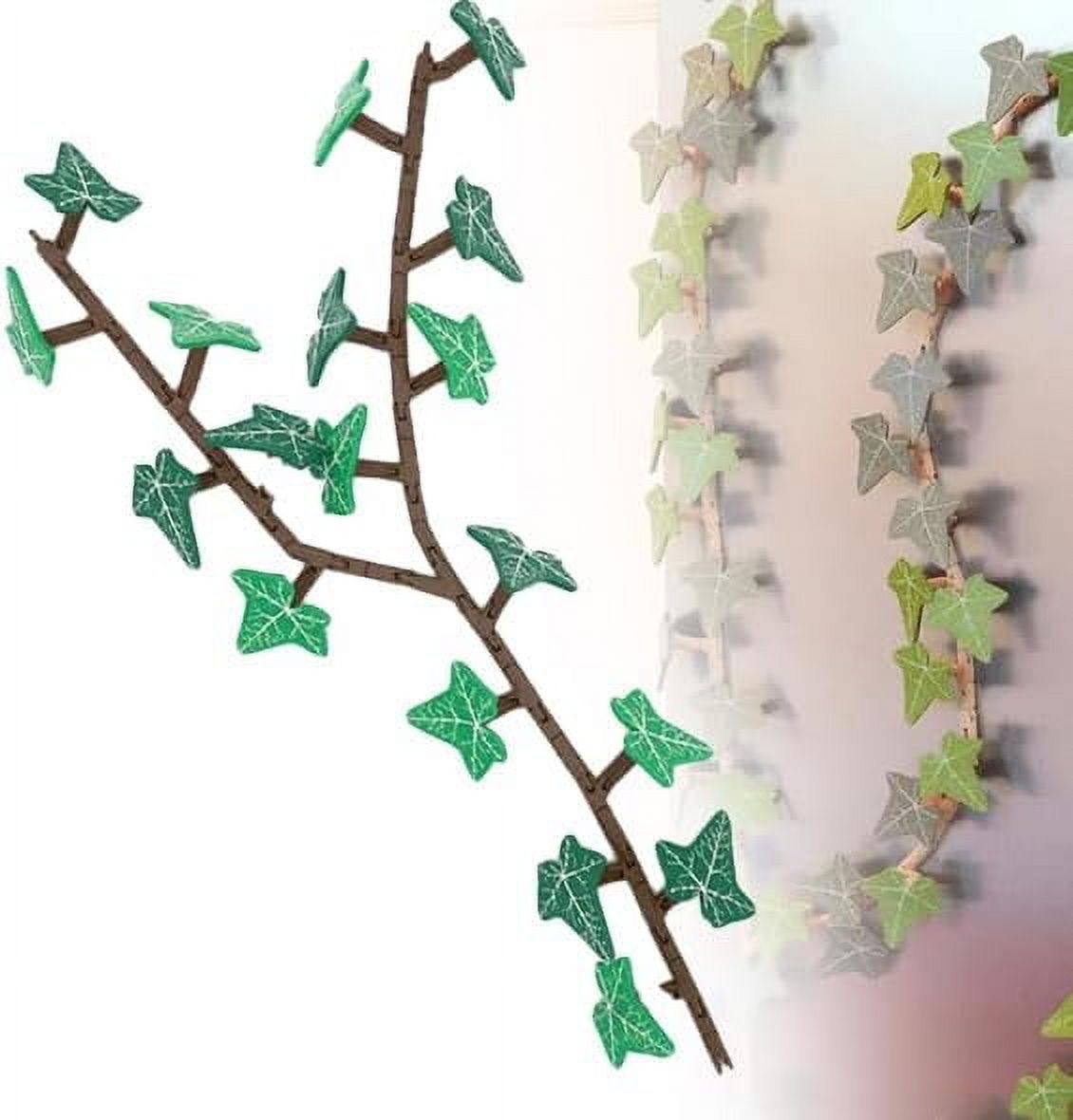 Qingshang The English Ivy Fridge Magnet,Wild lvy Magnetic Leaves Clips, Ivy Fridge Magnet with ...