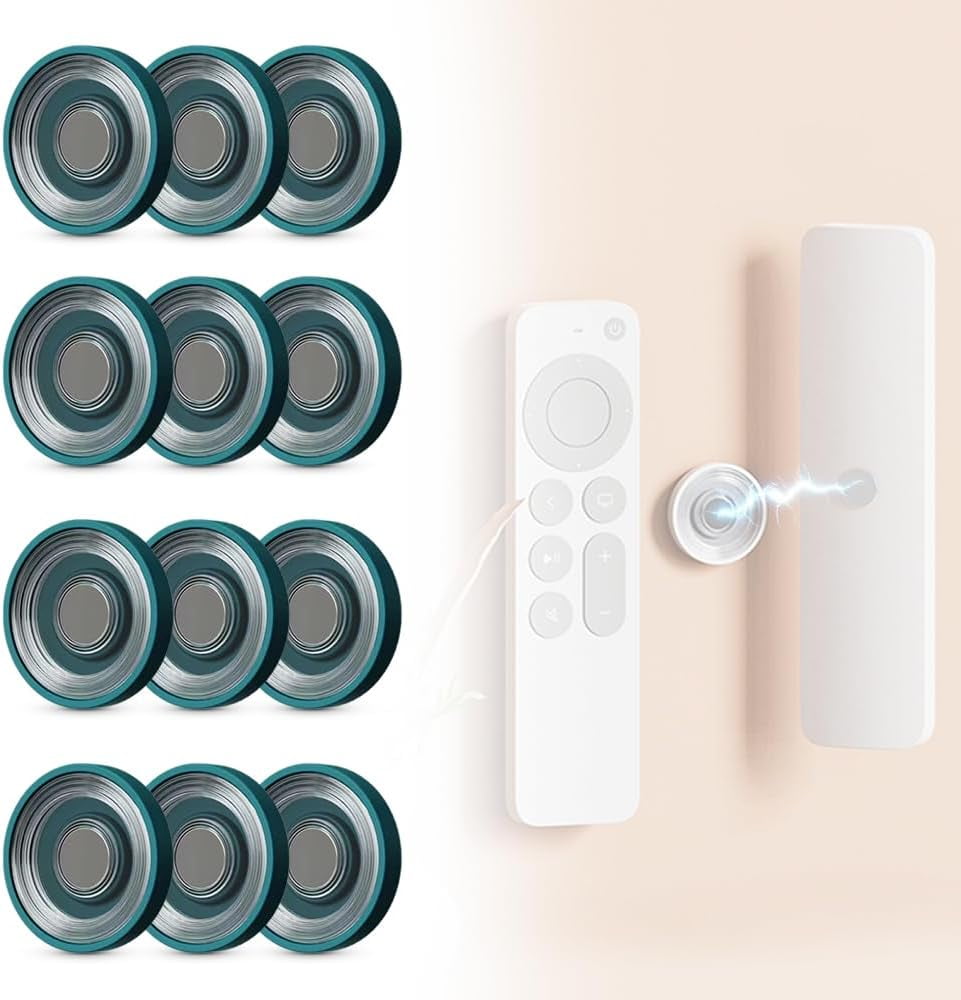 Qingshang Magnetic Remote Control Holder Wall Mount, 2025 New No Drill ...