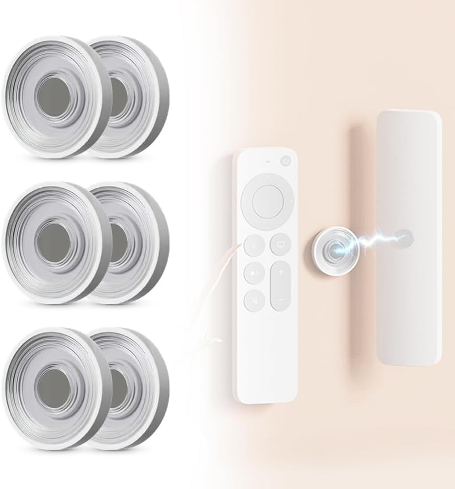 Qingshang Magnetic Remote Control Holder Wall Mount, 2025 New No Drill ...