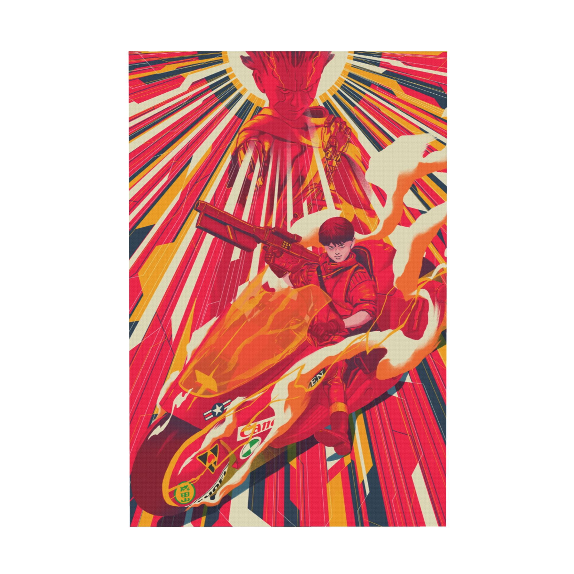 Qingyee Anime Canvas Poster Polyester Multi Size Decorative Poster ...