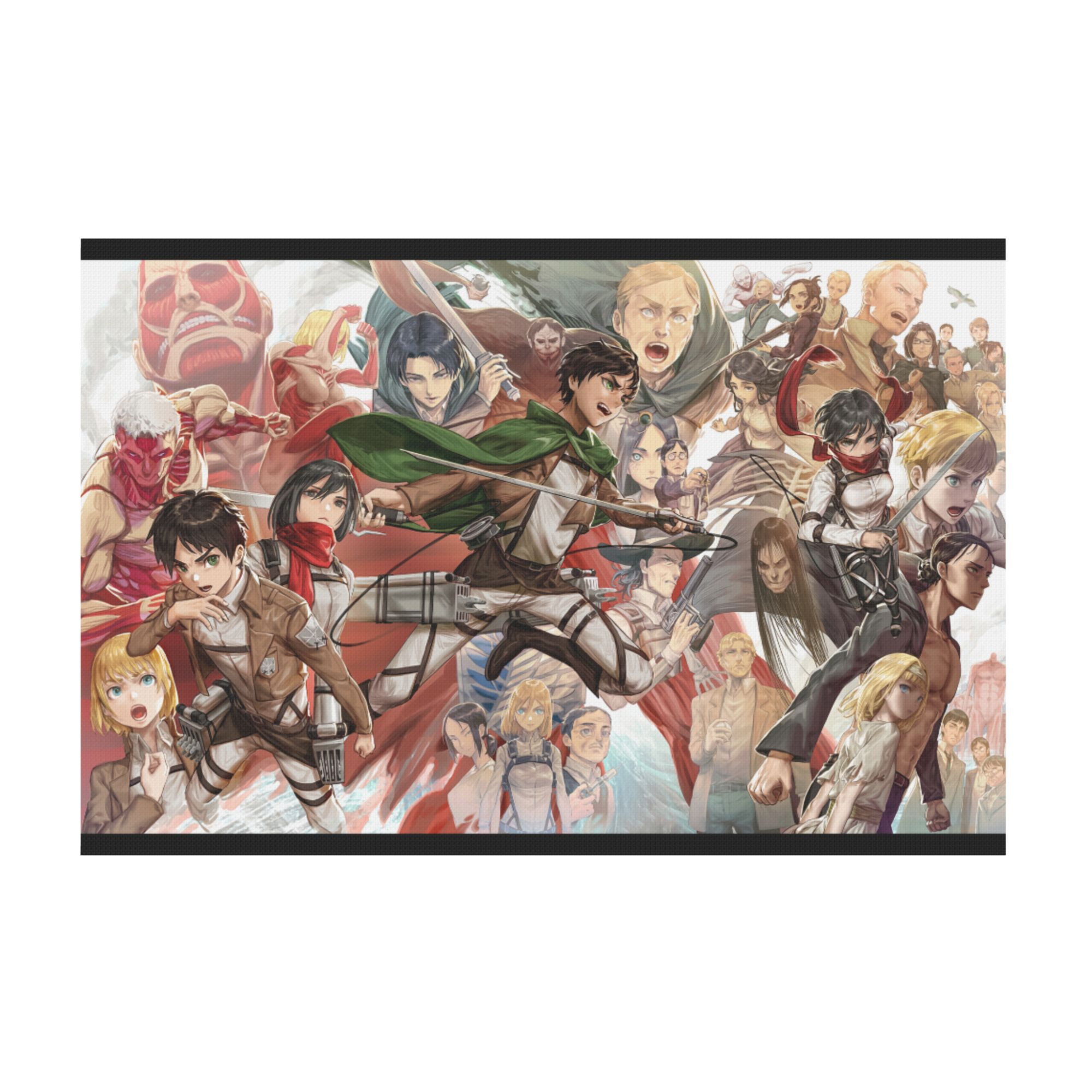 Qingyee Anime Canvas Poster Polyester Multi Size Decorative Poster ...