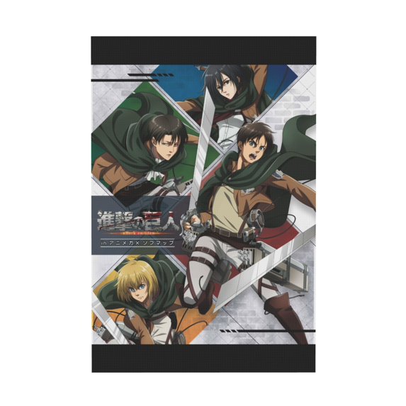 Qingyee Anime Canvas Poster Polyester Multi Size Decorative Poster ...