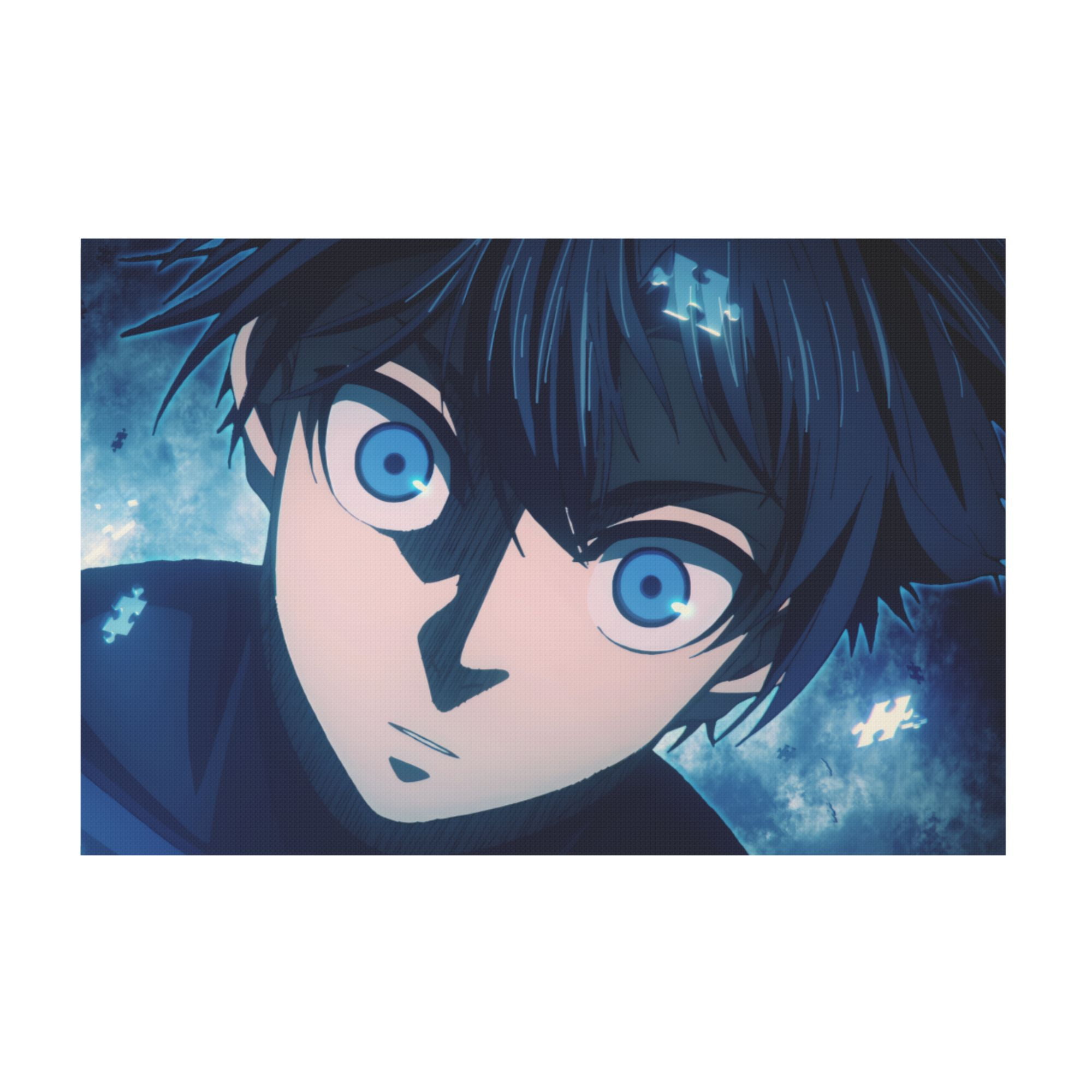 Qingyee Anime Canvas Poster Polyester Multi Size Decorative Poster,Blue ...