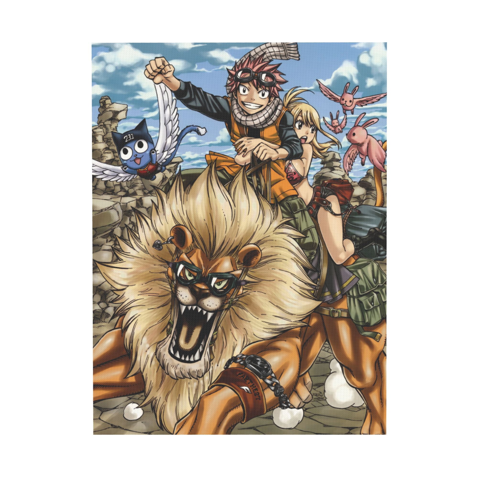 Qingyee Anime Canvas Poster Polyester Multi Size Decorative Poster ...