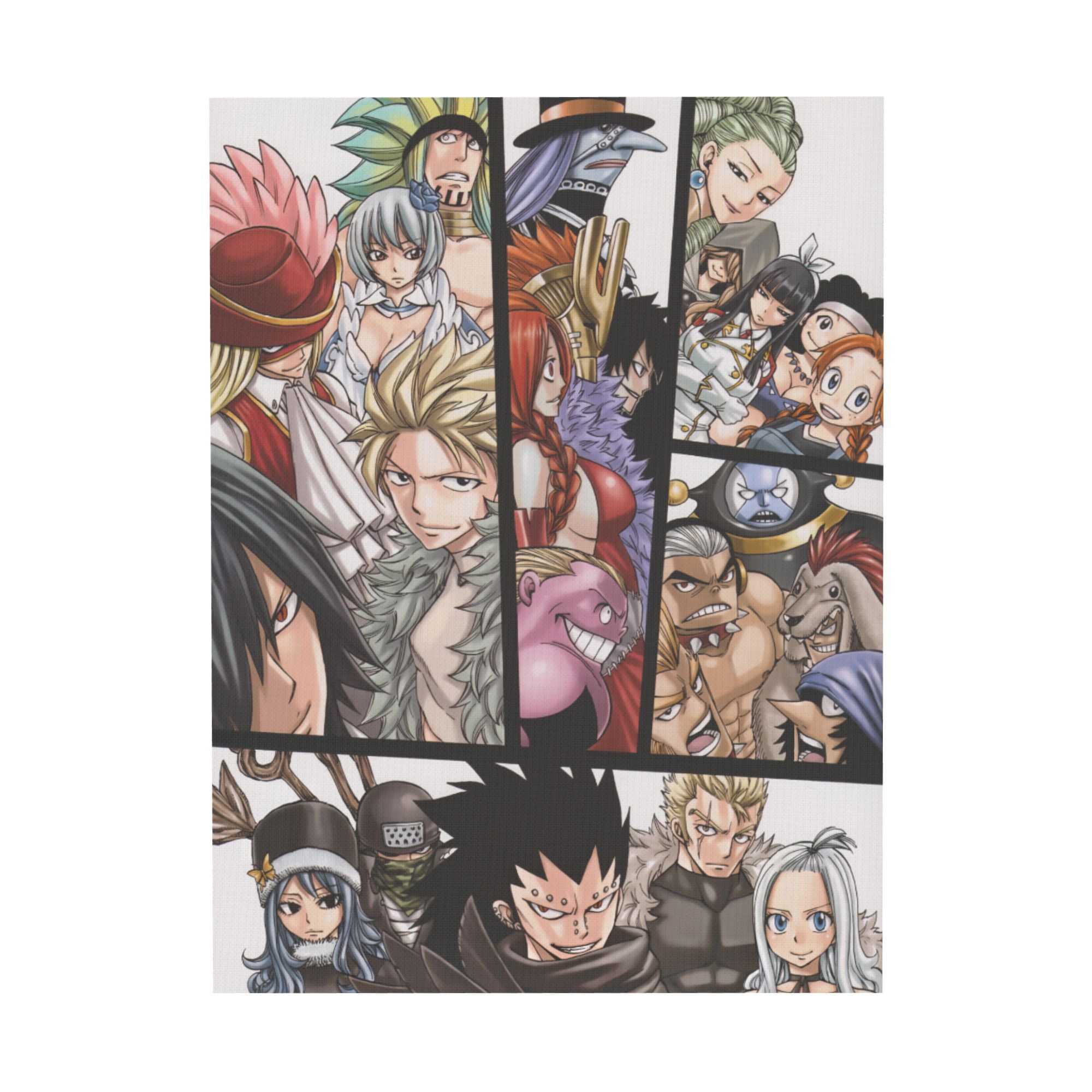 Qingyee Anime Canvas Poster Polyester Multi Size Decorative Poster ...