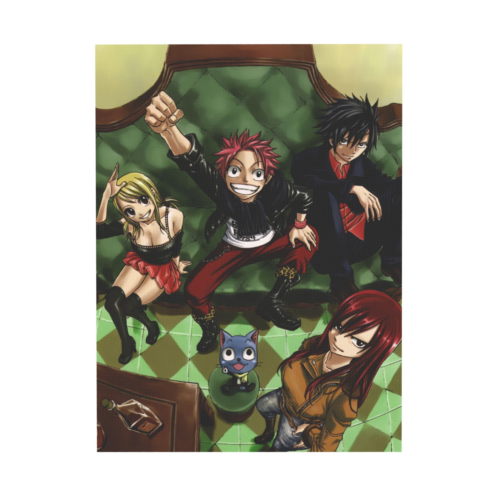 Qingyee Anime Canvas Poster Polyester Multi Size Decorative Poster ...