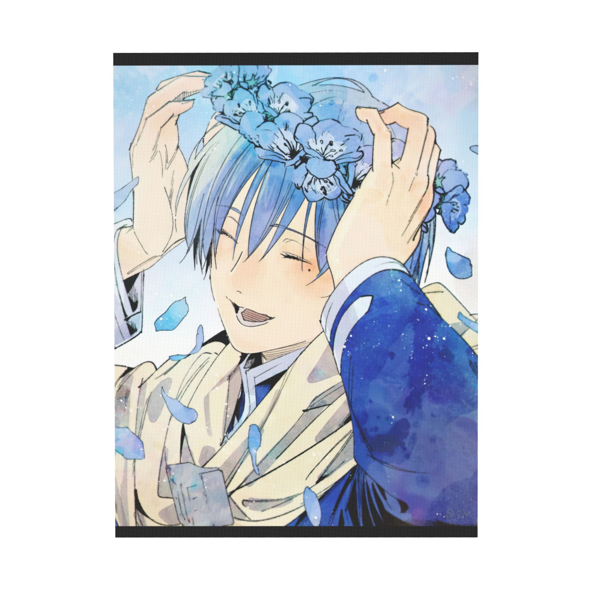 Qingyee Anime Canvas Poster Polyester Multi Size Decorative Poster ...