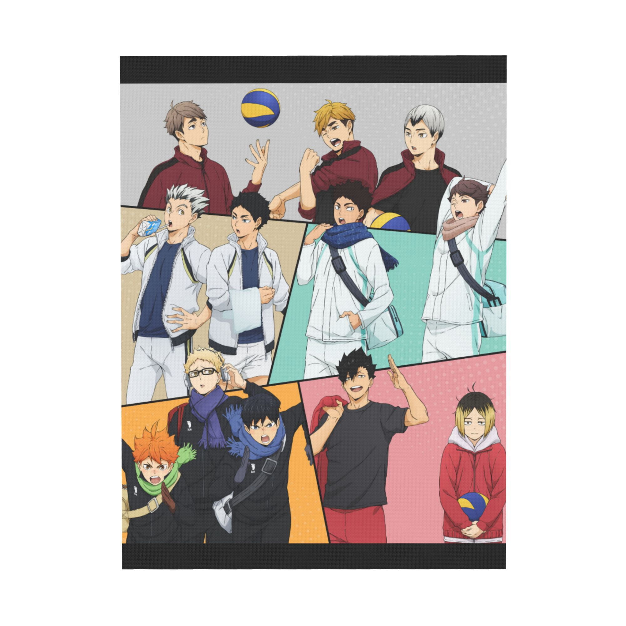Qingyee Anime Canvas Poster Polyester Multi Size Decorative Poster ...