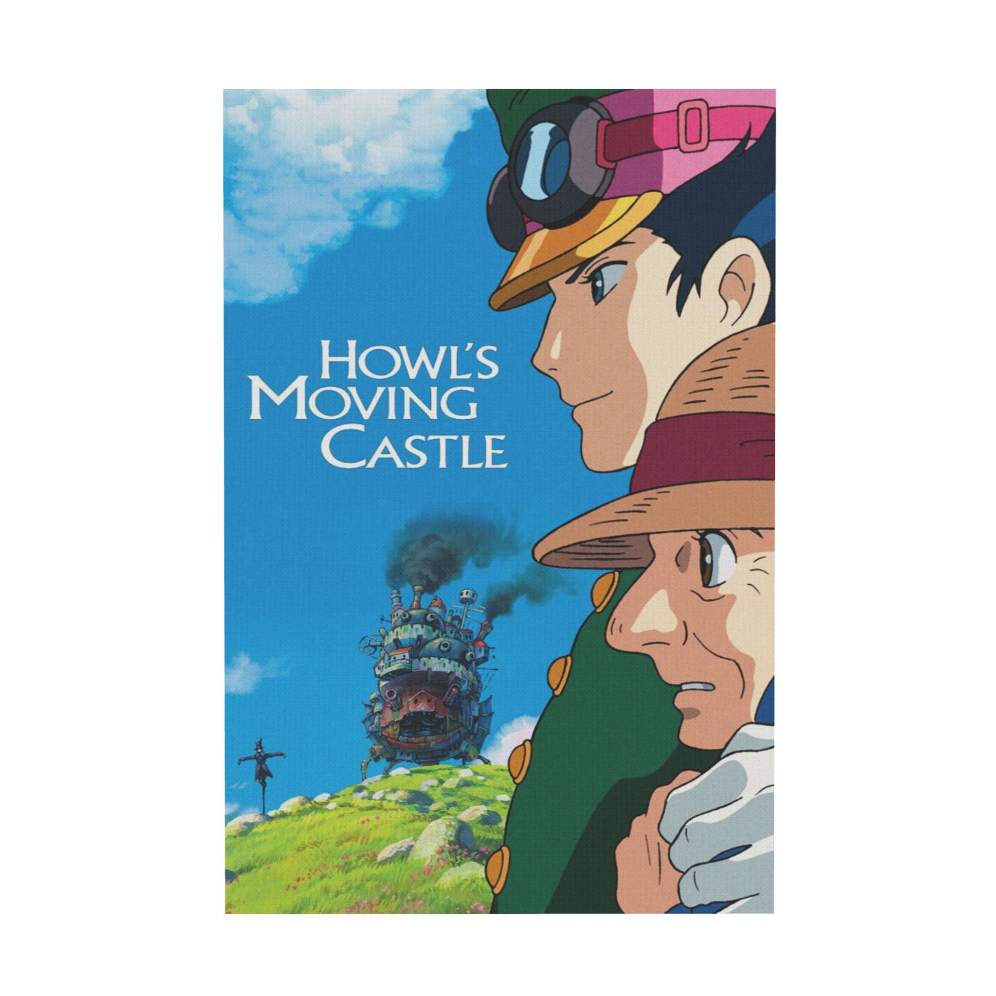 Qingyee Anime Canvas Poster Polyester Multi Size Decorative Poster,Howl ...