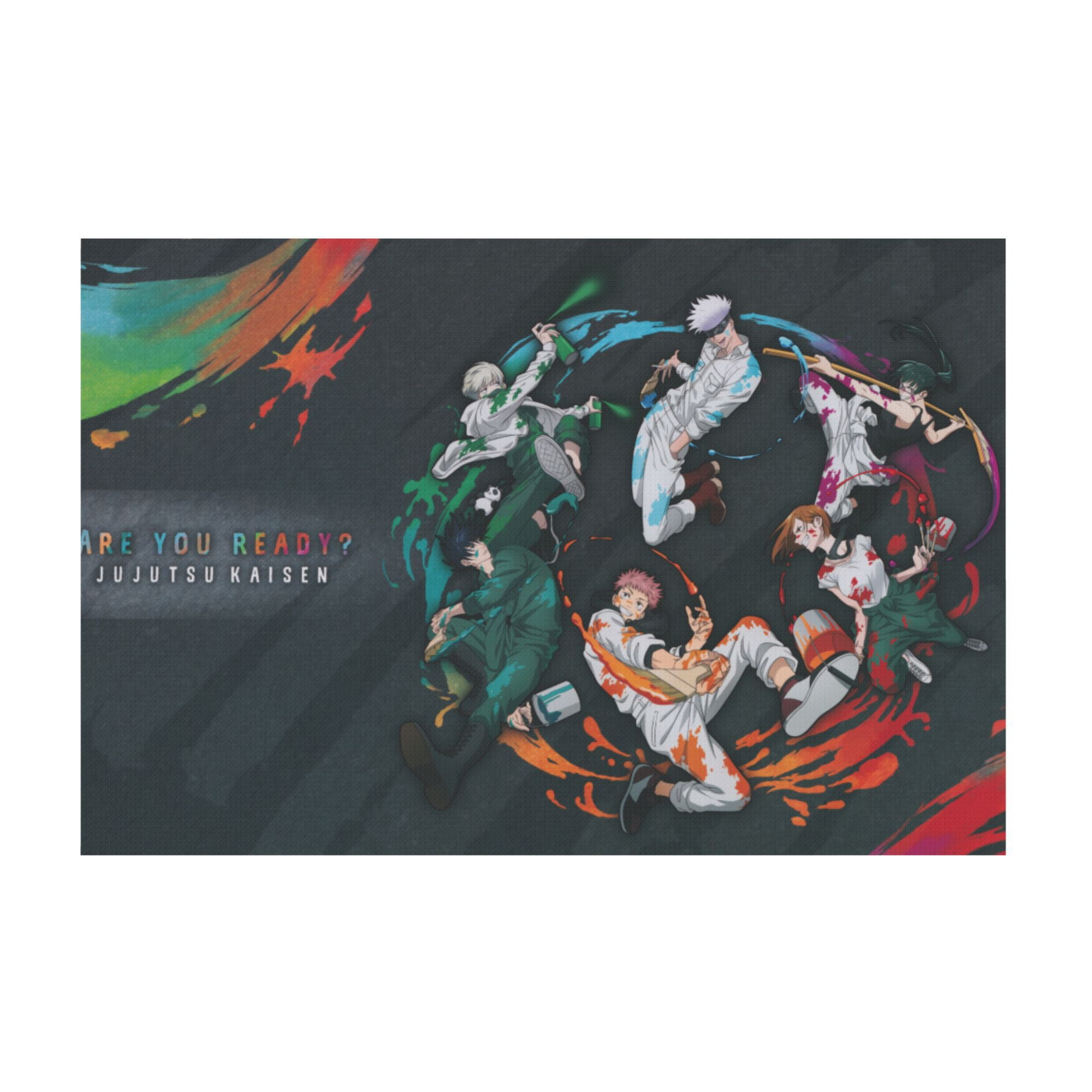 Qingyee Anime Canvas Poster Polyester Multi Size Decorative Poster ...