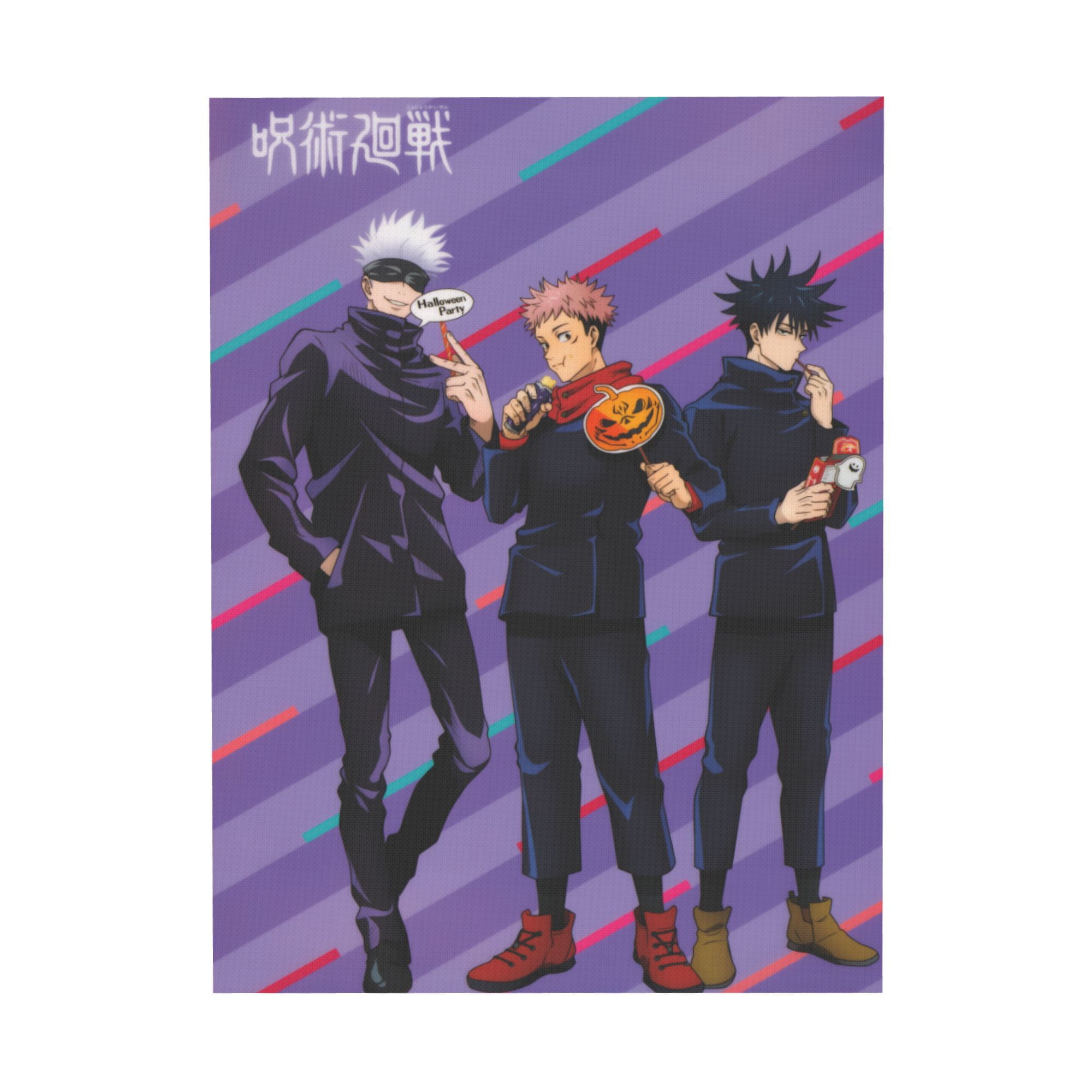 Qingyee Anime Canvas Poster Polyester Multi Size Decorative Poster ...