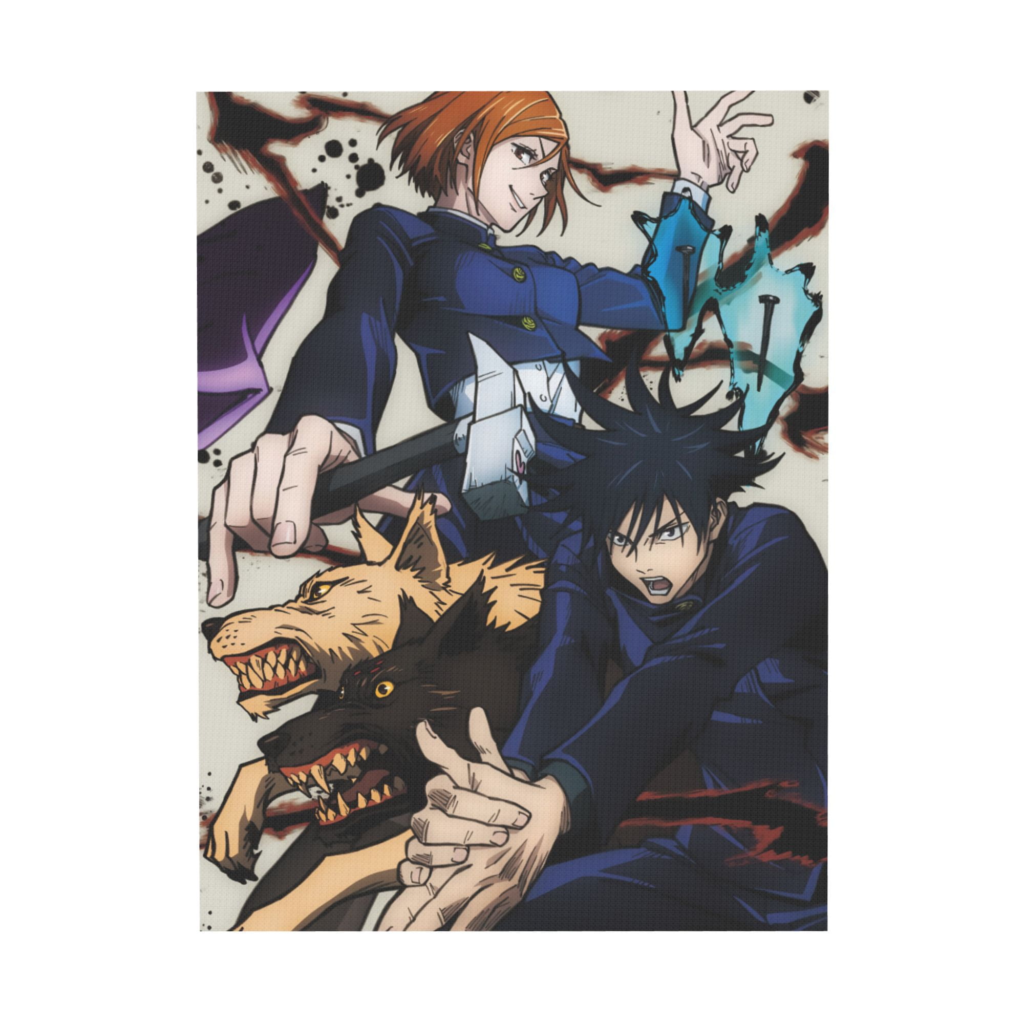 Qingyee Anime Canvas Poster Polyester Multi Size Decorative Poster ...