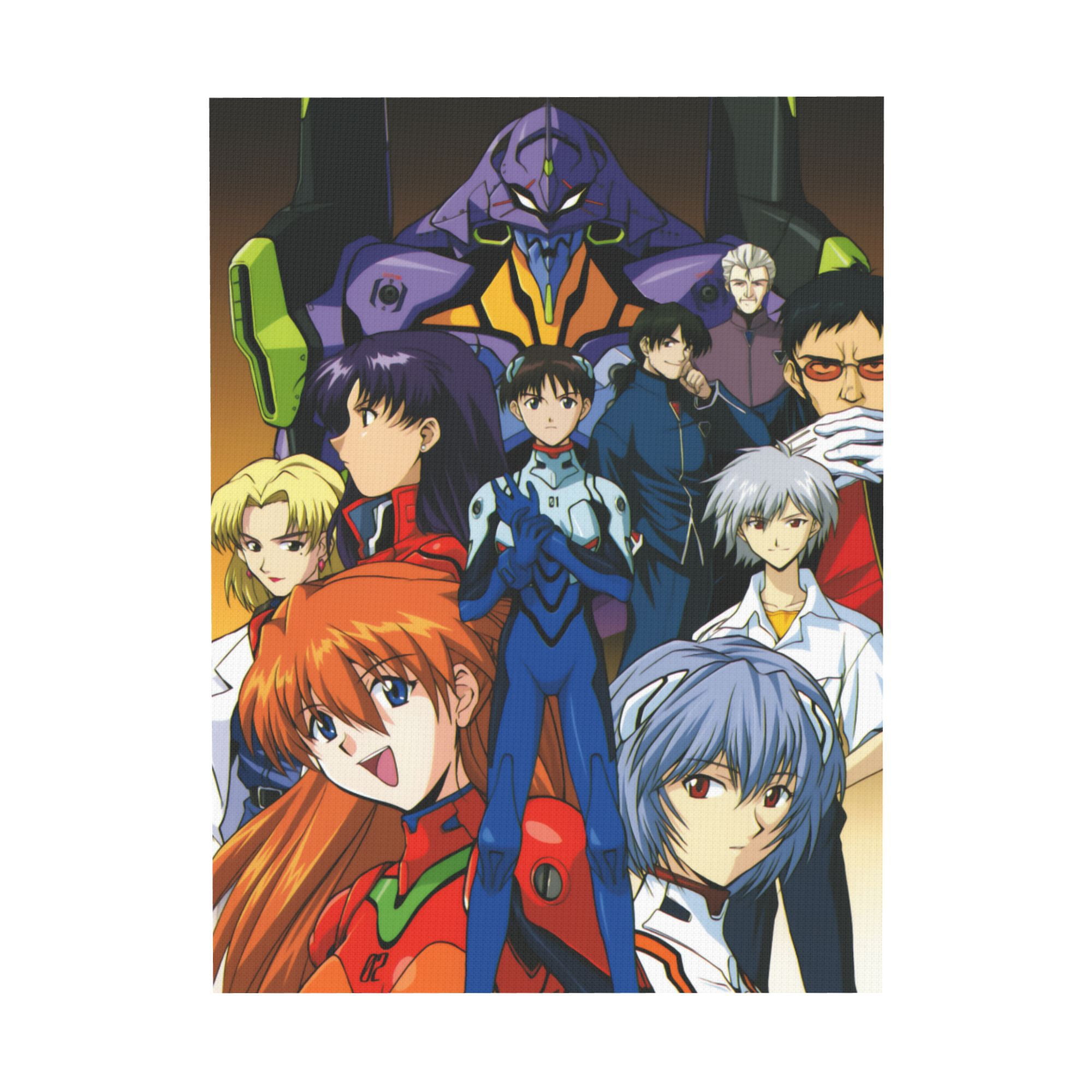 Qingyee Anime Canvas Poster Polyester Multi Size Decorative Poster,NEON ...