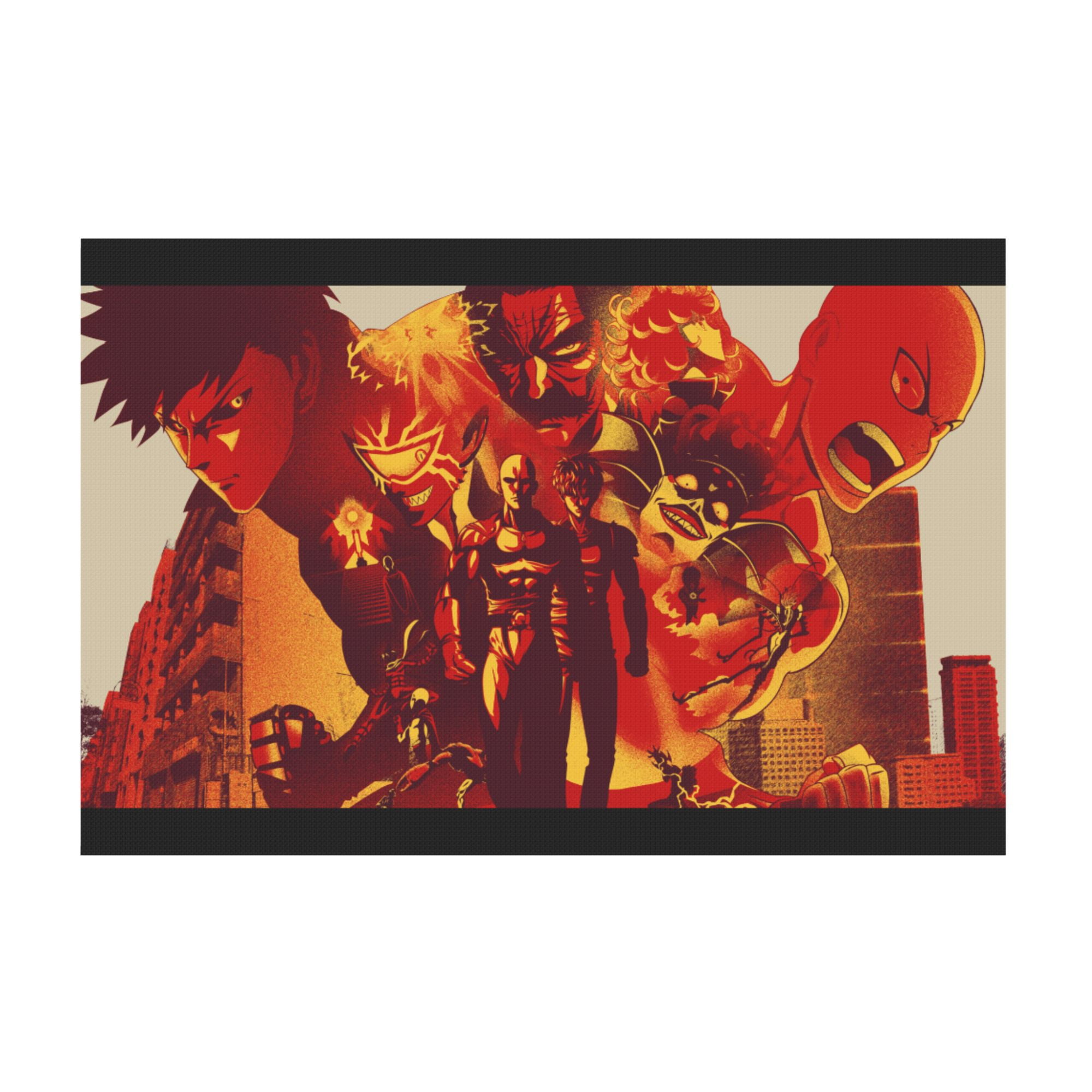 Qingyee Anime Canvas Poster Polyester Multi Size Decorative Poster,One ...