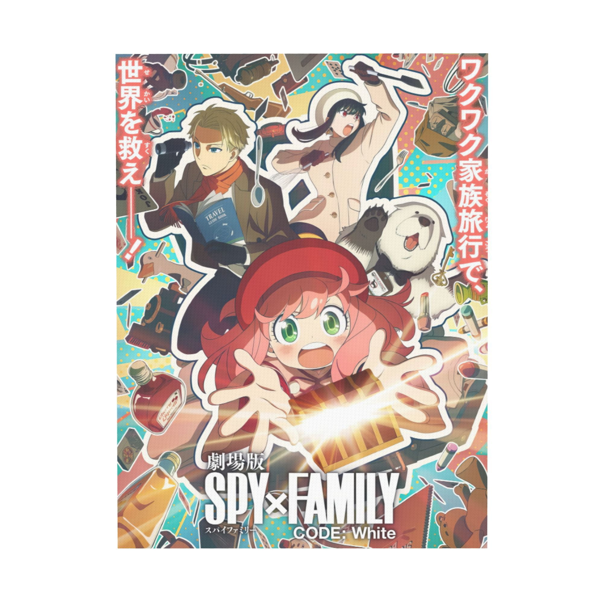 Qingyee Anime Canvas Poster Polyester Multi Size Decorative Poster,Spy ...