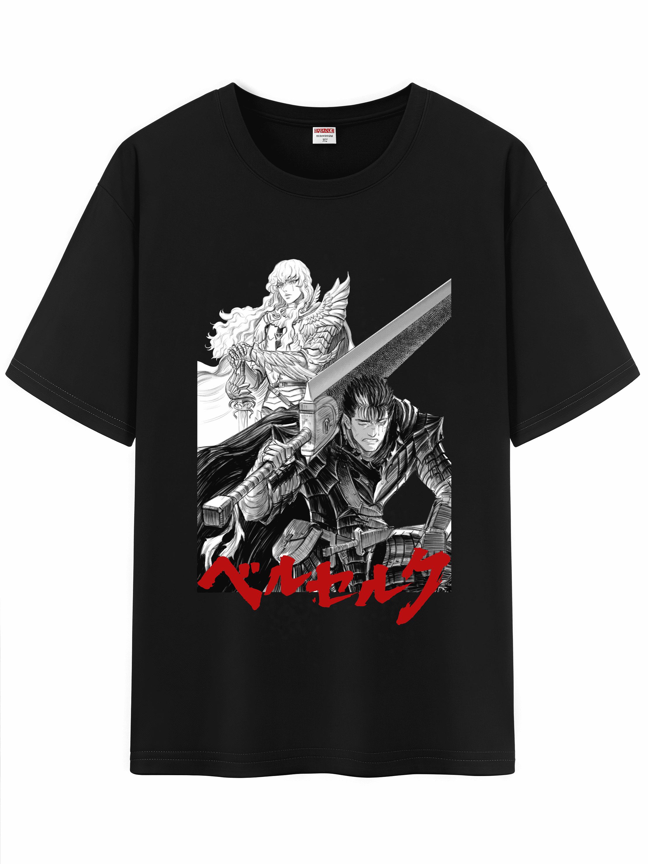 Qingyee Anime Cotton T-Shirt,Berserk Guts & The Sacrificial-Brand ...