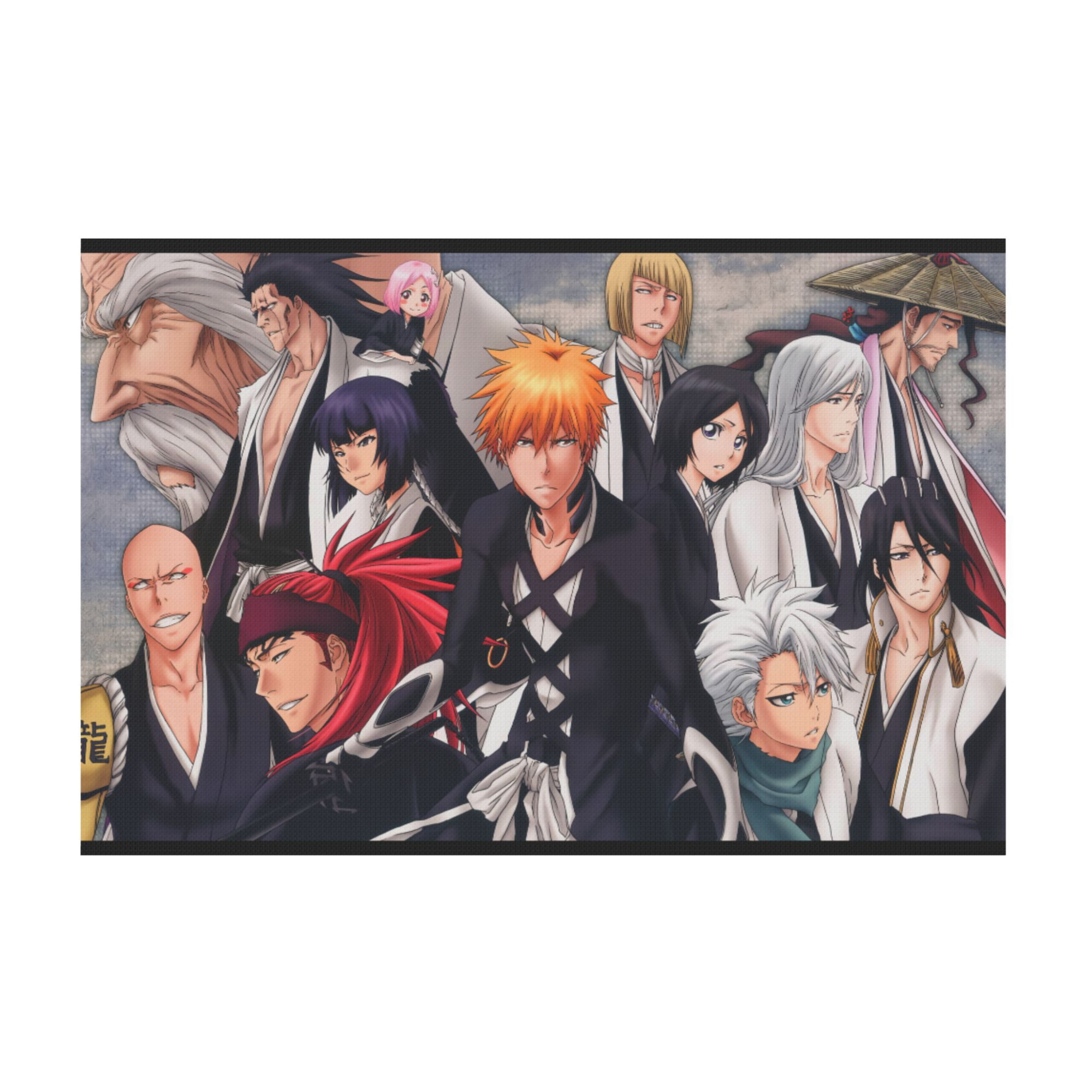 Qingyee Anime Poster Polyester Multi Size Decorative Poster, BLEACH ...