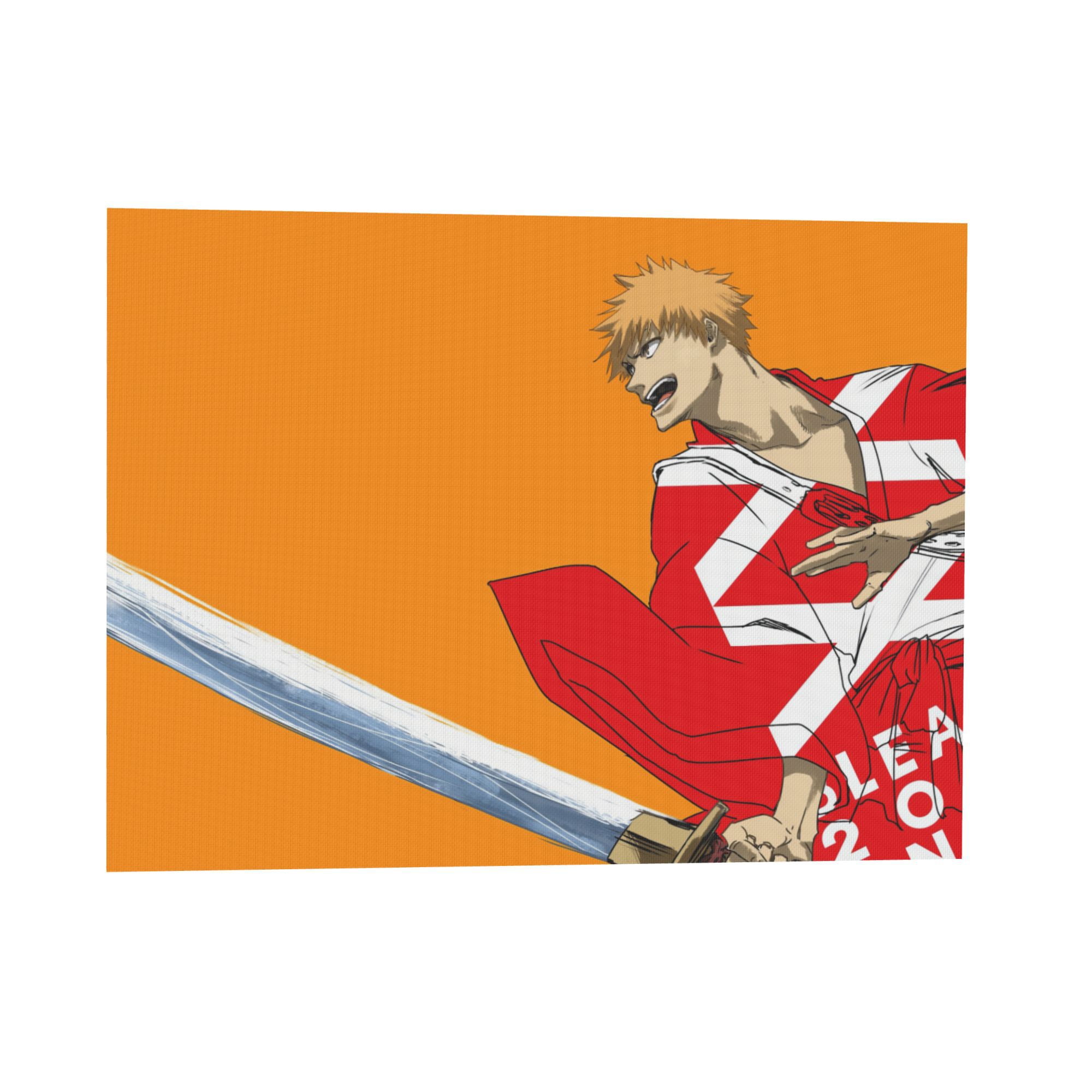 Qingyee Anime Poster Polyester Multi Size Decorative Poster, BLEACH ...