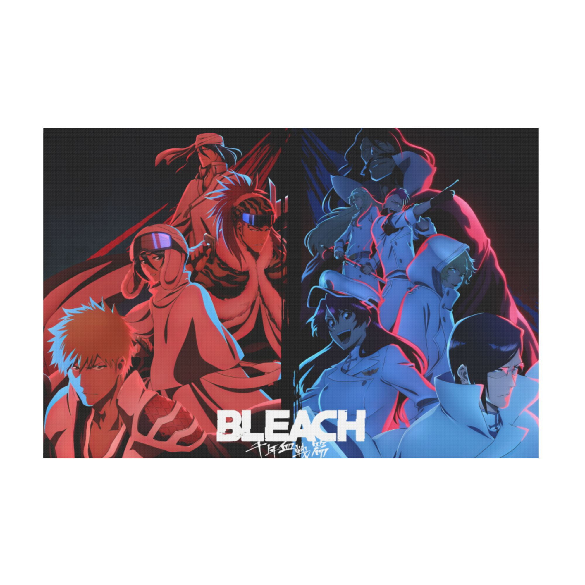 Qingyee Anime Poster Polyester Multi Size Decorative Poster, BLEACH ...
